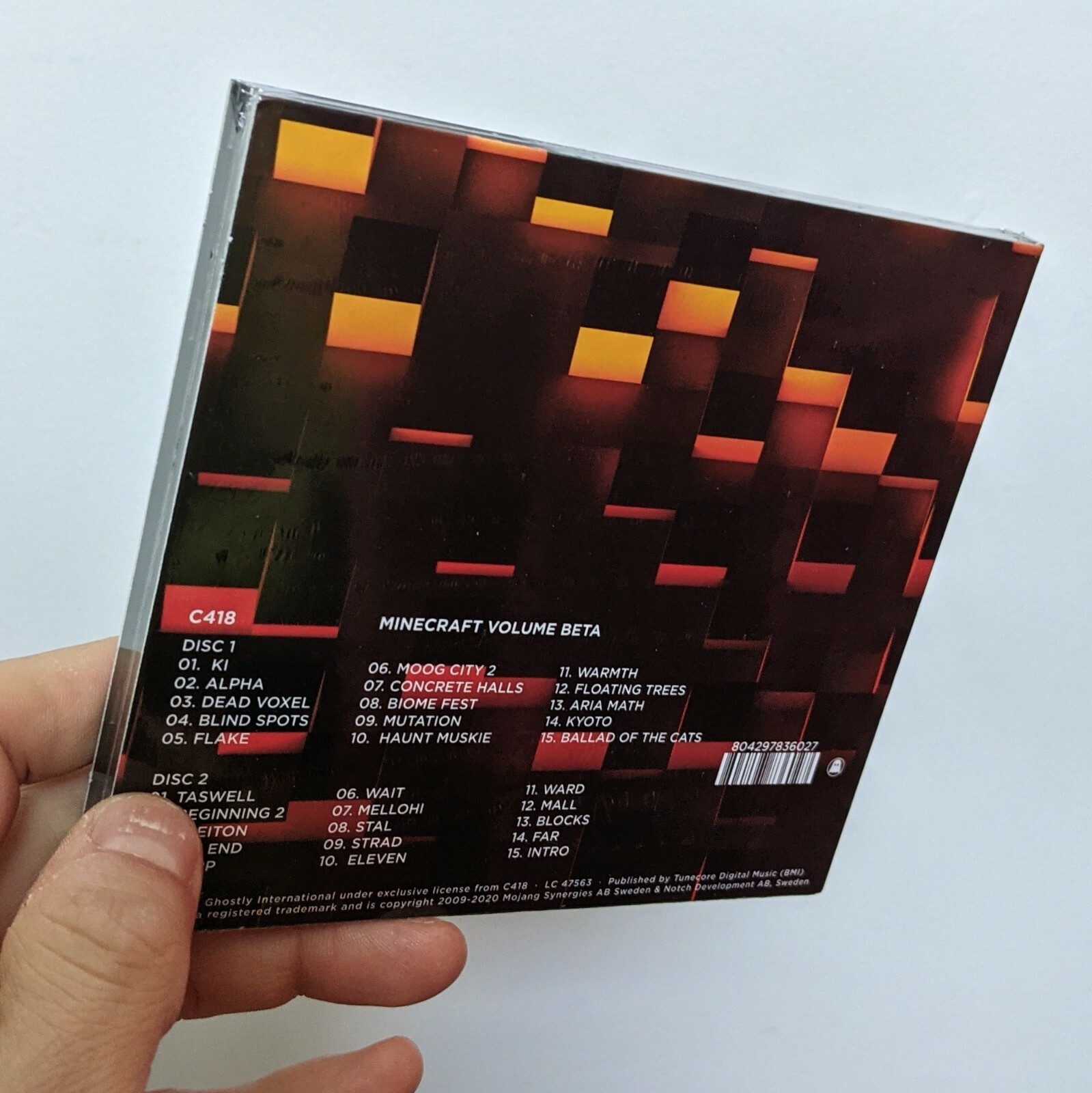 Minecraft Volume BETA (C418) [2xCD] Video Game Soundtrack CD (Ambient ...