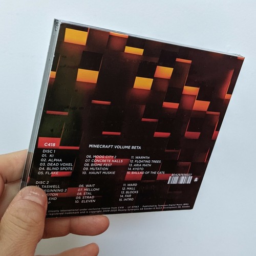 Minecraft Volume BETA (C418) [2xCD] Video Game Soundtrack CD (Ambient ...