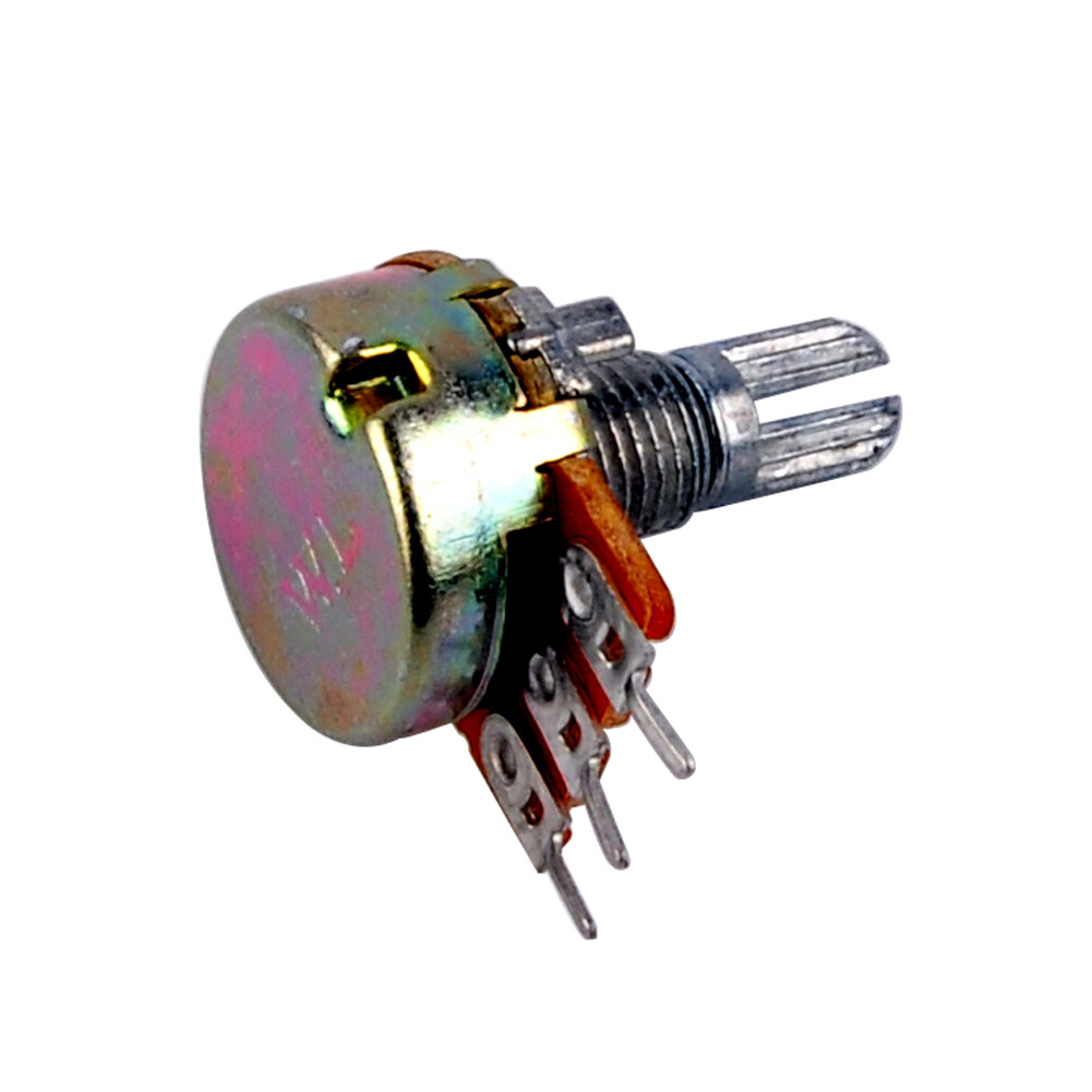 10pcs B10K 10KB Ohm Linear Taper Rotary Potentiometer Panel Pot 15mm ...