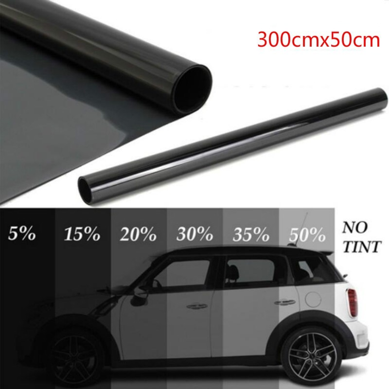 DIY Car Window Foils Tint Tinting Film Roll Auto Glass Stickers ...