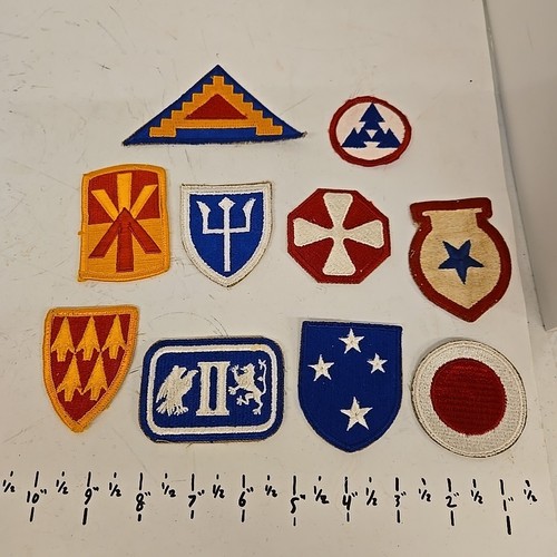 10x Lot Ww2 Era Military Patches Assorted World War 2 #27 | eBay
