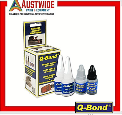Q-BOND SMALL PLASTIC REPAIR KIT SYSTEM BONDING GLUE | eBay Australia