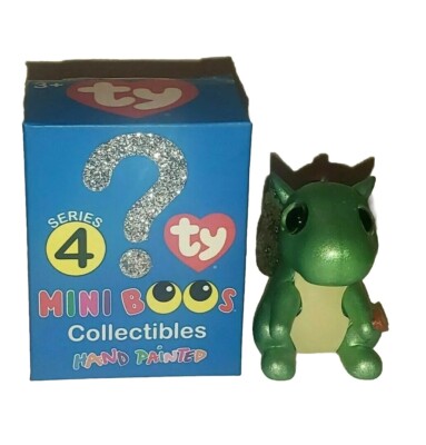 Ty Beanie Boos - Mini Boo Figures Series 4 - CINDER the Dragon (2 inch ...