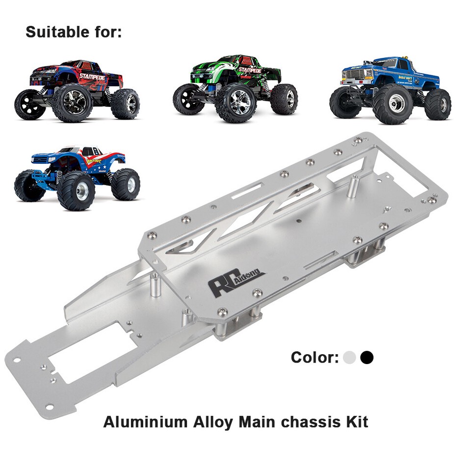 Aluminium Alloy Main Chassis Kit for Traxxas 2WD Stampede VXL Craniac ...