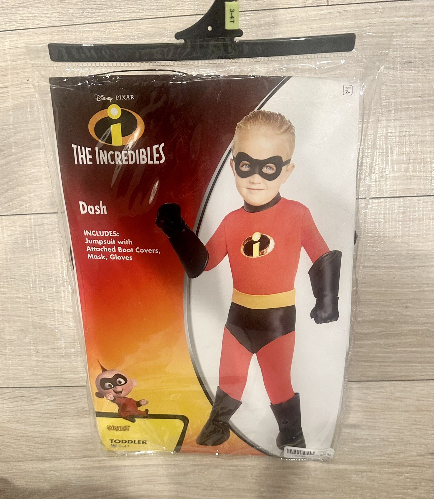 Spirit Halloween Dash Incredibles Costume Toddler 3T-… - Gem