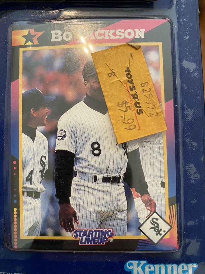 1992 KENNER STARTING LINEUP MLB BO JACKSON WHITE SOXS WITH SPECIAL ...