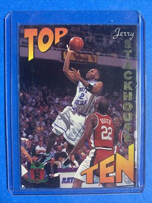 1995 Signature Rookies Prime Top Ten Jerry Stackhouse #TT3 Rookie Card ...