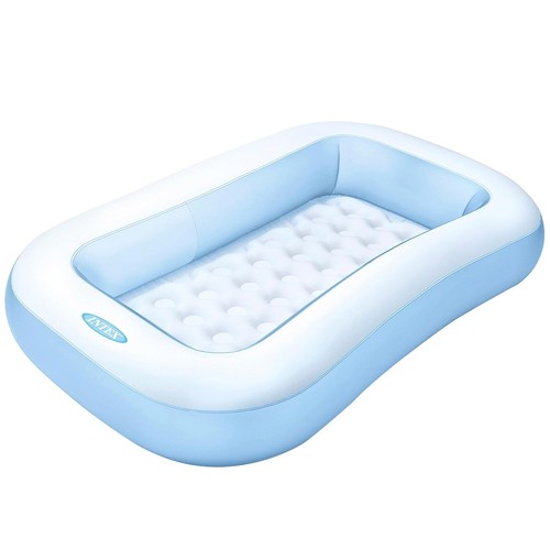 Baby bathtub Intex Inflatable Rectangular Pool, Toddler 1.66 m* 1 m ...