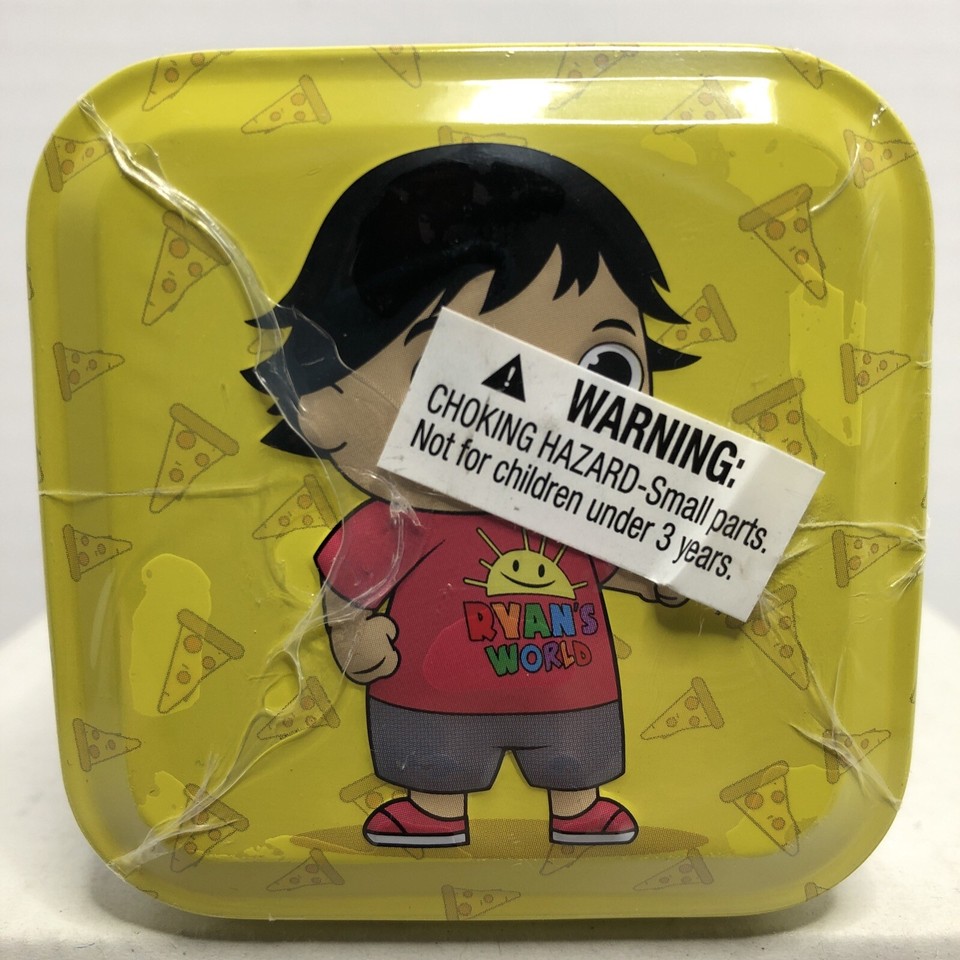 Ryan's World Activity Set Yellow Tin | eBay
