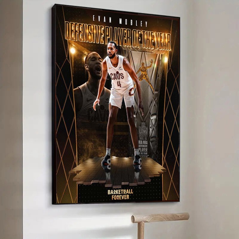Evan Mobley From Cleveland Cavaliers Is The NBA 2024-2025 Poster | eBay