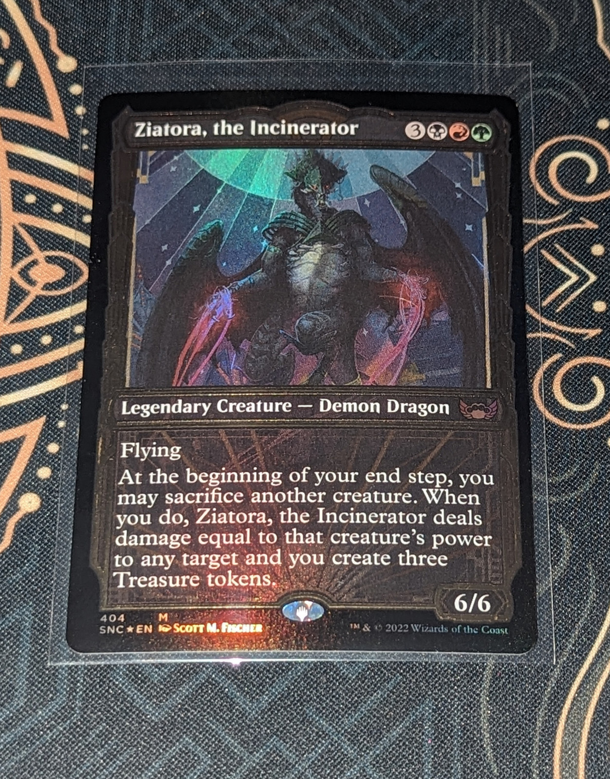 Magic The Gathering Streets Of New Capenna Ziatora, the Incinerator ...