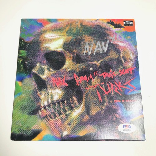 NAV Signed Turks 7 Inch Vinyl Cover PSA/DNA Autographed | eBay