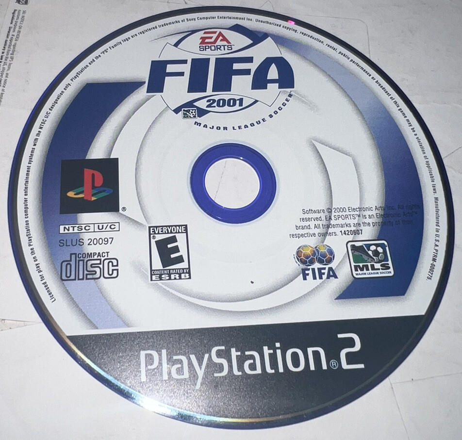 FIFA 2001: Major League Soccer Sony Playstation 2 PS2 Vintage Complete ...