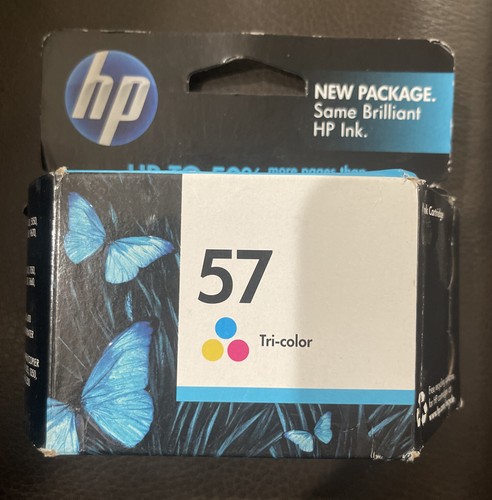 Genuine HP 57 Tri-Color Inkjet Print Cartridge NIB 725184712302 | eBay