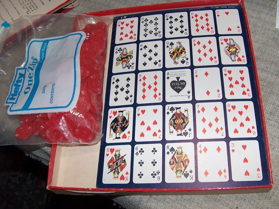 PO-KE-NO POKENO Poker Keno Board Card Game Complete 12 Board Set | eBay