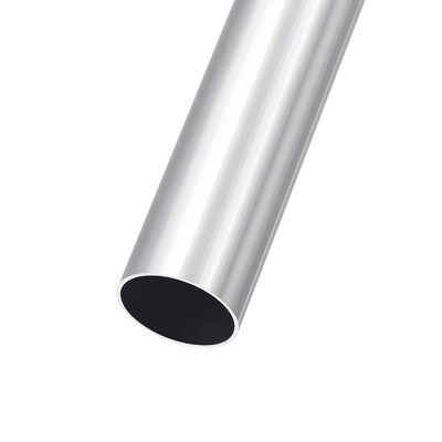 6063 Aluminum Tube 27mm OD x 25mm ID x 300mm L Aluminum Round Tubing ...