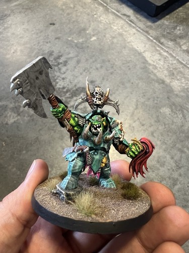 Orruk Warboss Bazdrogg Nekk-Choppa For Age Of Sigmar | eBay