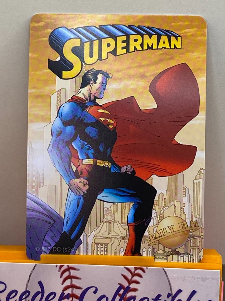 Superman Playing Card Nine of Diamonds Wonder Woman | eBay