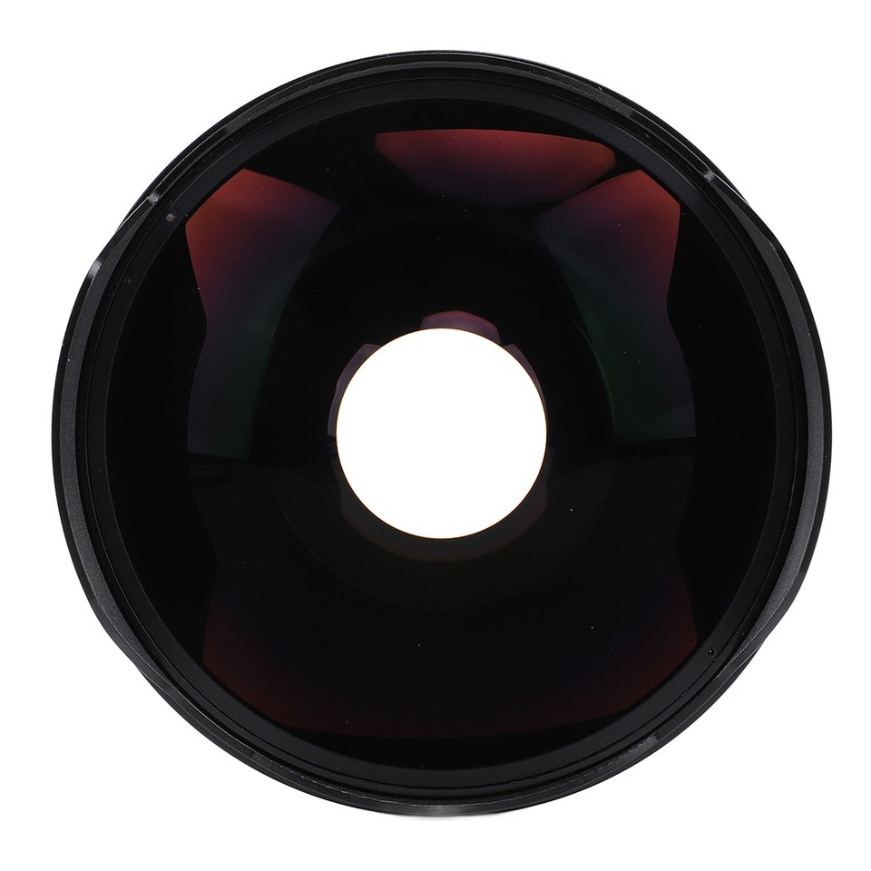0.3X Fisheye Lens 72mm Thread Mount Long Depth Of Field Wide Angle ...