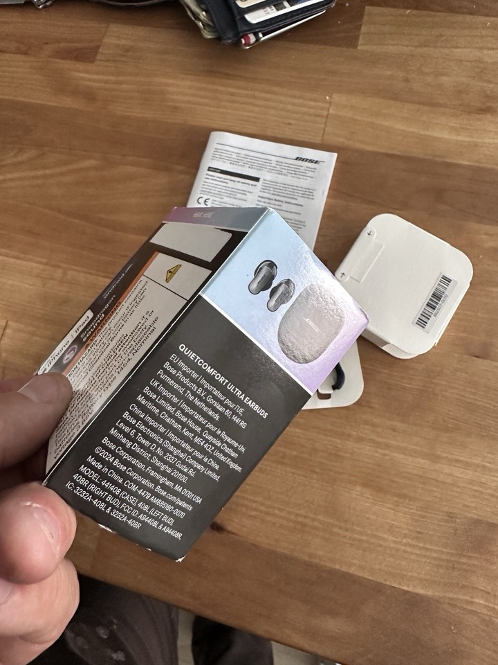 EMPTY BOX AND EXTRA EARBUDS ONLY Bose QuietComfort Ultra | eBay