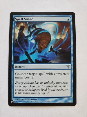 Spell Snare - The List - Near Mint - MTG | eBay