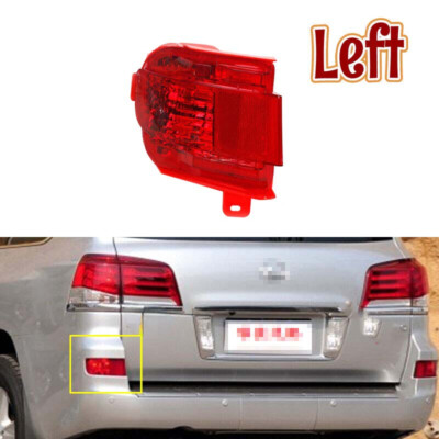 Left Rear Bumper Brake Light Reflector Tail Fog Lamp For Lexus LX570 ...