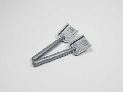 LEGO Lot of 2 Flat Silver Shovels Tool Accessory Minifig E5 | eBay