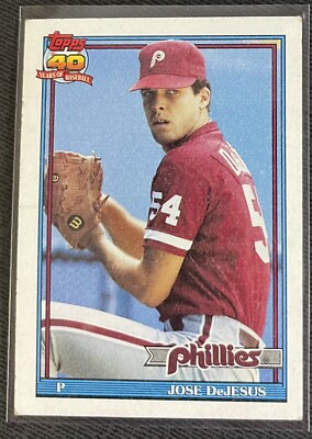 1991 Topps Jose De Jesus Jose DeJesus #232 (Condition? You be the judge ...
