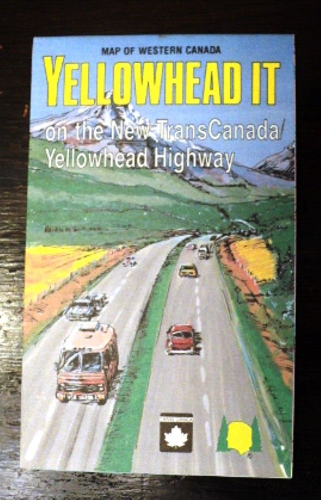Yellowhead It on the Trans-Canada Yellowhead Highway - Map of Western ...