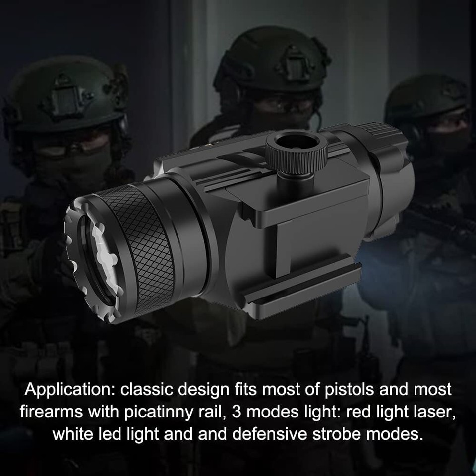 Rail-Mounted weapon light/flashlight Combo 400-Lumen | eBay