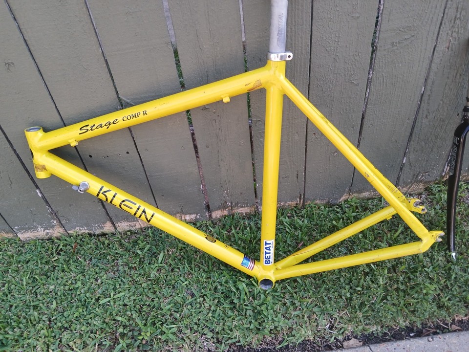 Klein Stage Comp R bike frame + Carbon (Profile Design) fork (plus ...