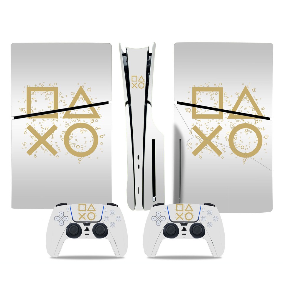 For PS5 Slim Console Digital Version Decal Cartoon Skin Stickers PS5 ...