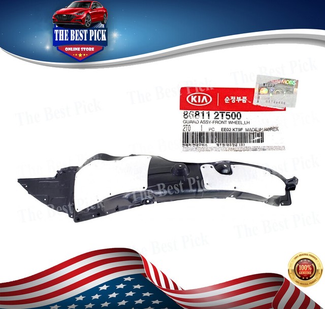 Genuine Kia Optima 2014-2015 Front Fender Liner Left OEM Splash Gurad ...