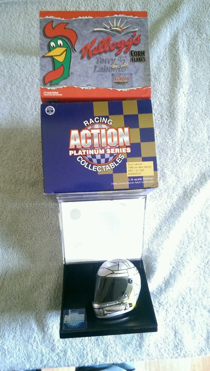 Action Terry Labonte # 5 Kelloggs Die-Cast Racing Helmet | eBay