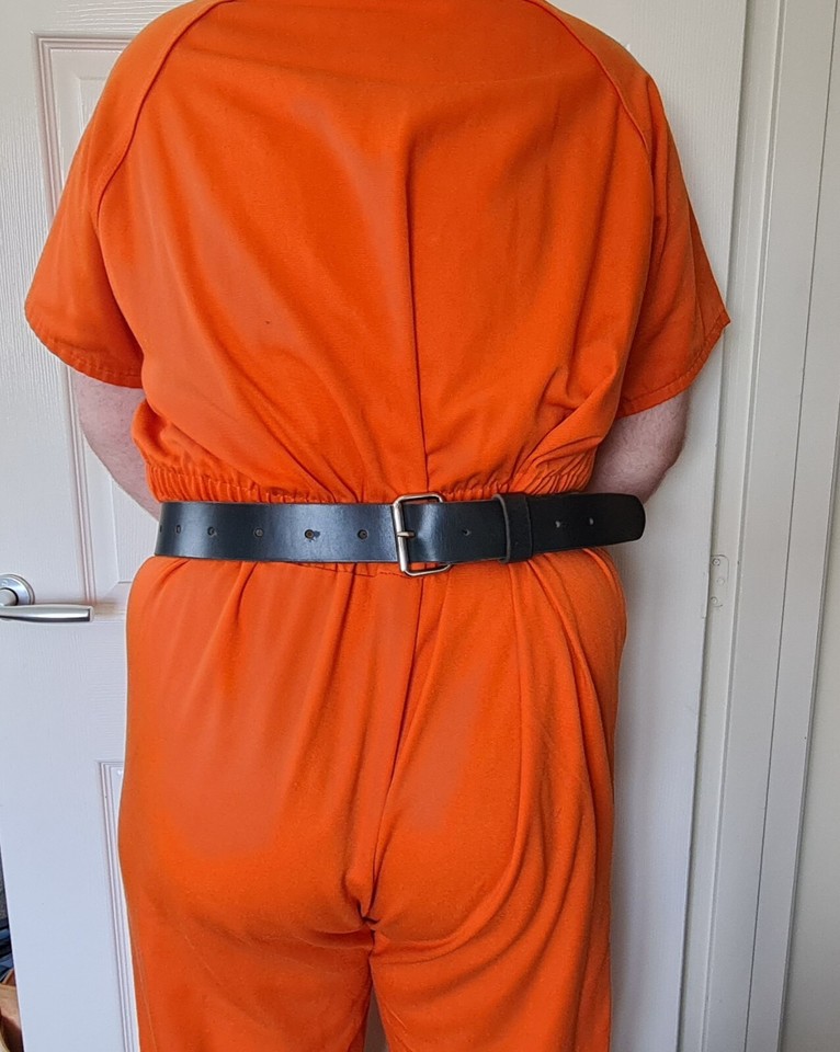 Prisoner Transport Belt For Handcuffs Inmate Jail Shackles Bondage BDSM ...