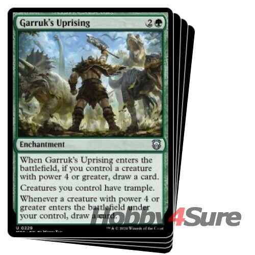 Garruk's Uprising X4 M/NM Magic: The Gathering MTG Modern Horizons 3 ...
