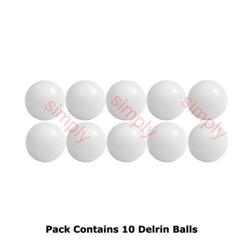 1mm Diameter Solid Delrin Polyoxymethylene (POM) / Celcon Plastic Balls ...