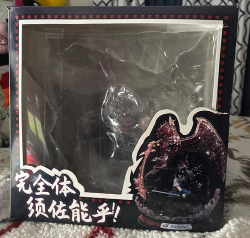 Naruto Shippuden Sasuke Uchiha Susanoo Chidori Large Figure Statue BOX ...