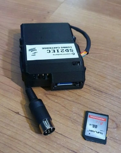 Commodore 64 SD Card Reader (SD2IEC) and Epyx Fastload Cartridge combo ...