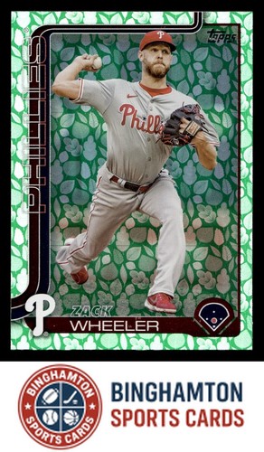 2025 Topps #218 Zack Wheeler Holiday Philadelphia Phillies | eBay