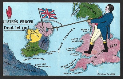 1911 ULSTERS PRAYER DEFENCE IRELAND POLITICAL PROPAGANDA HOME RULE ...