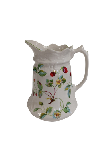Vintage James Kent Old Foley Staffordshire England Strawberry Pitcher ...