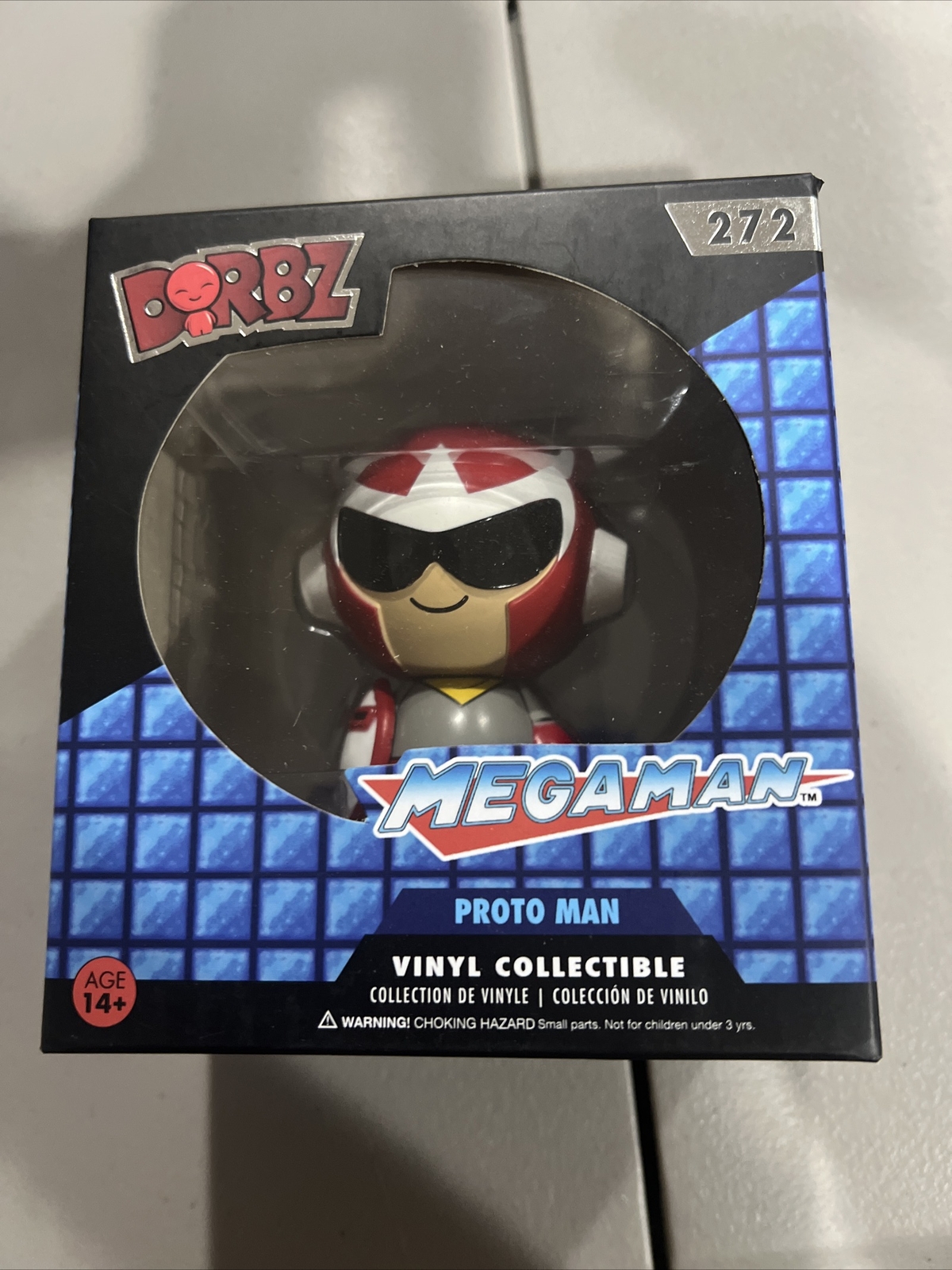 Dorbz 272 Megaman Proto Man Vinyl Collectible Capcom Funko 2" Inch ...