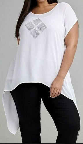 TS TAKING SHAPE plus size S- M / 18 Victoria Top sheer sexy layering ...