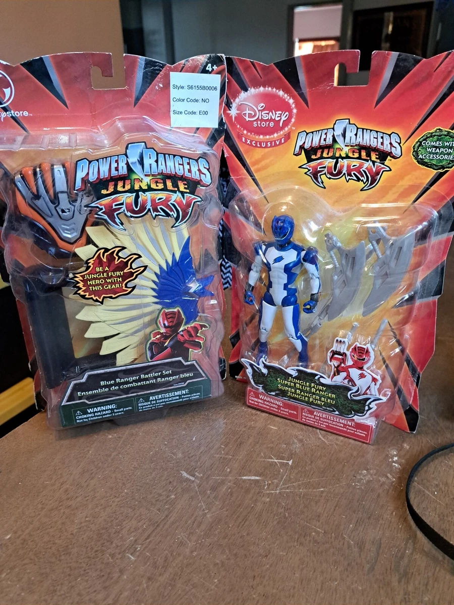 Power Rangers Jungle Fury Light Blue Ranger
