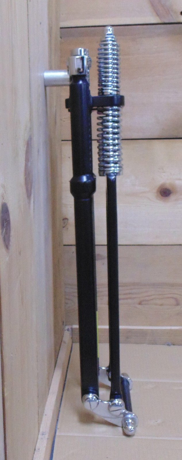 NEW, MCWORX Old School Narrow Springer, front end, Black Bobber Chopper ...