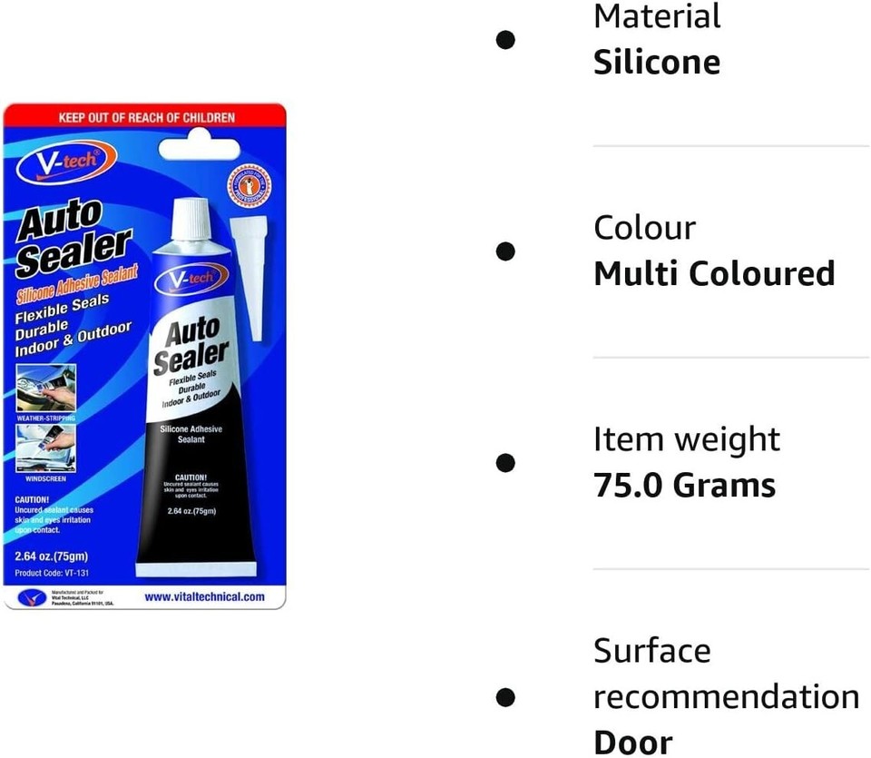 Car Van Windscreen Windshield Glass Silicone Adhesive Sealant Flexible ...