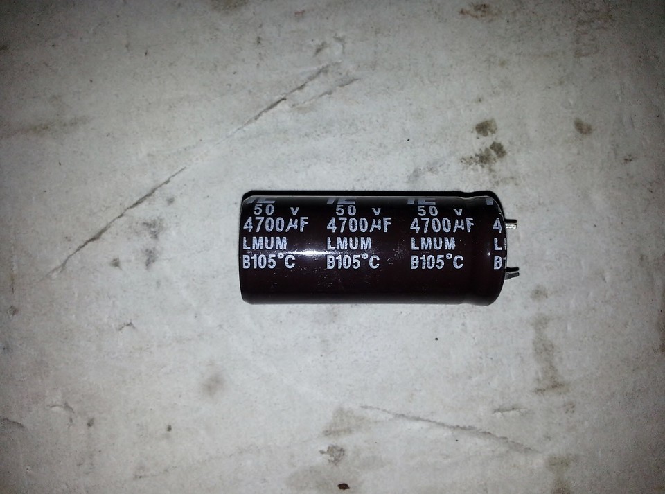 CAPACITOR LMUM 20 4700 MF 50V | eBay
