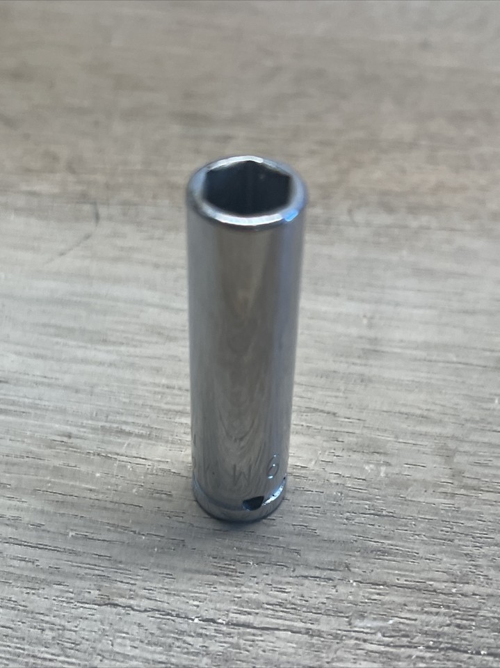 Cornwell TM0209L 9mm 6 point 1/4" Drive Deep Socket TM-0209-L USA | eBay