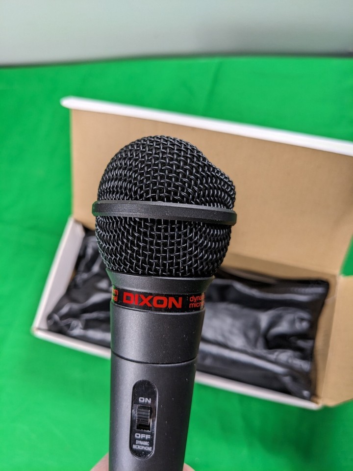 Dixon MD1178 Dynamic Microphone 600 ohm Undirectional | eBay